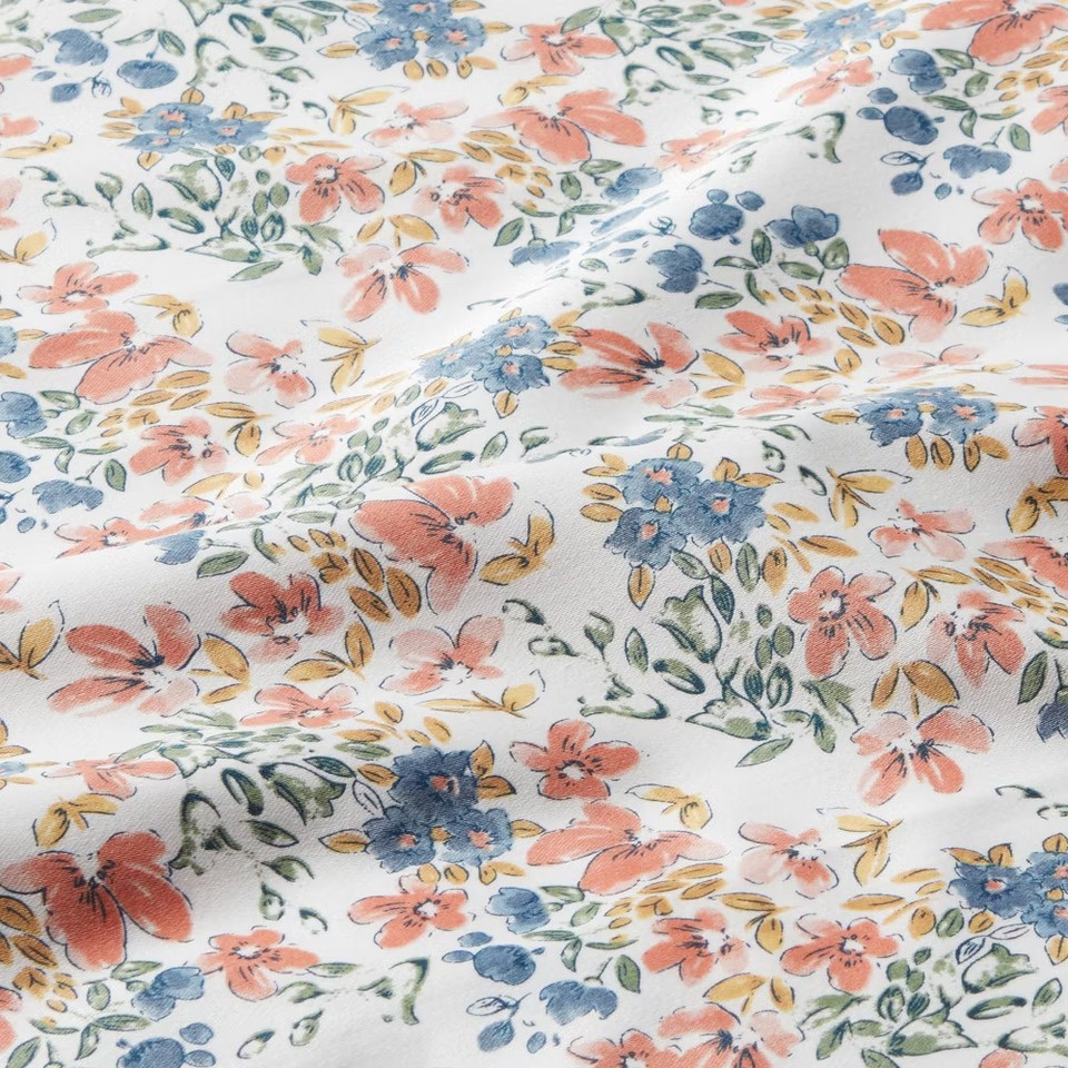 Twin/Twin XL Printed Performance 400 Thread Count Sheet Set Ditsy ...