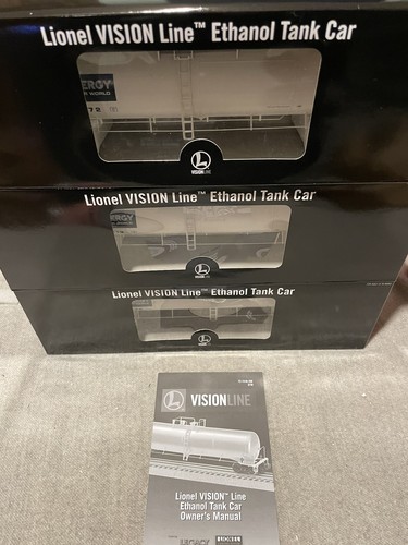 Lionel 6-27410 O VISIONLINE Ethanol Tank Car with Freight Sounds (Set ...