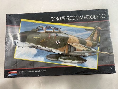 Monogram #5818 US Air Force RF-101B Recon Voodoo 1:48 - FACTORY SEALED ...