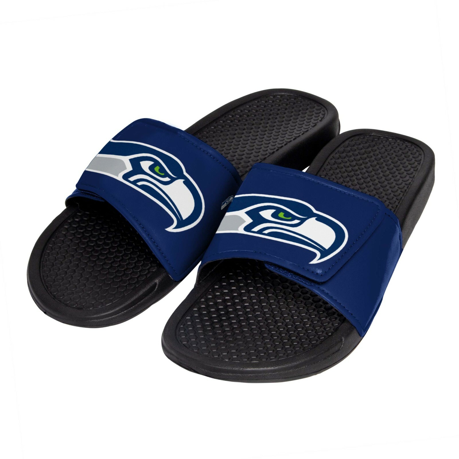 NFL Seattle Seahawks Big Logo Legacy Shower Slide Flip Flop Sandals | eBay