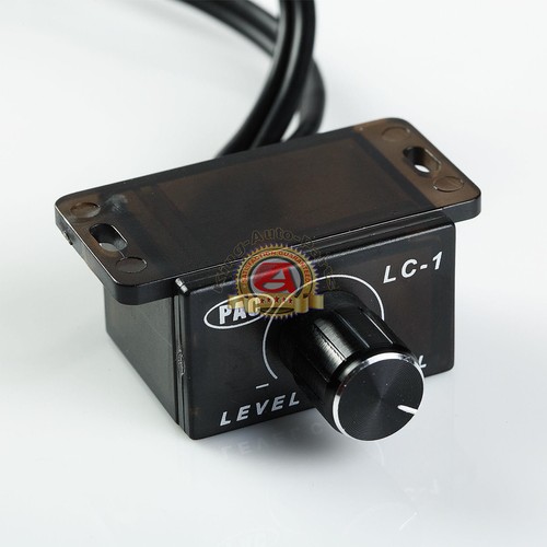 Car Bass Amplifier Remote Level Control Knob Stereo RCA Input & Output ...