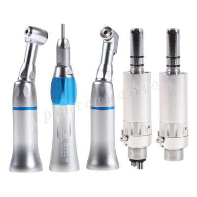 Dental Low Speed Handpiece Kit Straight Contra Push/Latch E-type Motor ...