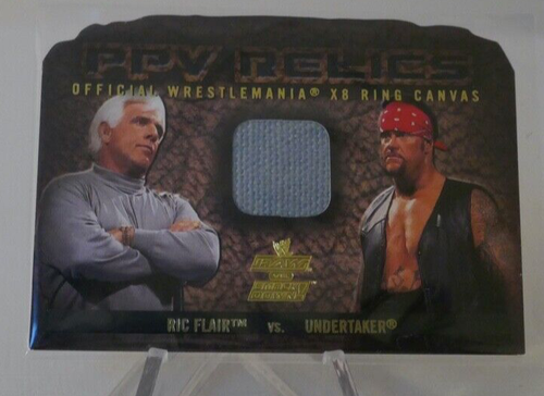 RIC FLAIR UNDERTAKER WWE RAW vs SmackDown! PPV Relics WrestleMania 18 ...