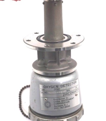 USED COSA INSTRUMENT ZIRCOMAT ZFK2 YY13-2 OXYGEN DETECTOR UNIT ...