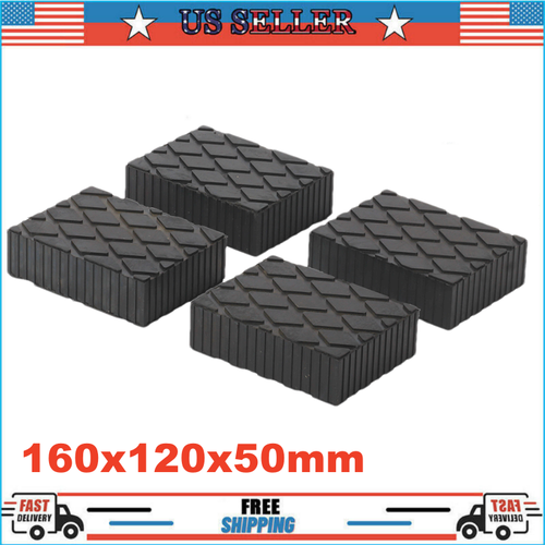 2"inch Tall Solid Rubber Auto Lift Block Spacer Pad For Automobile Lift ...
