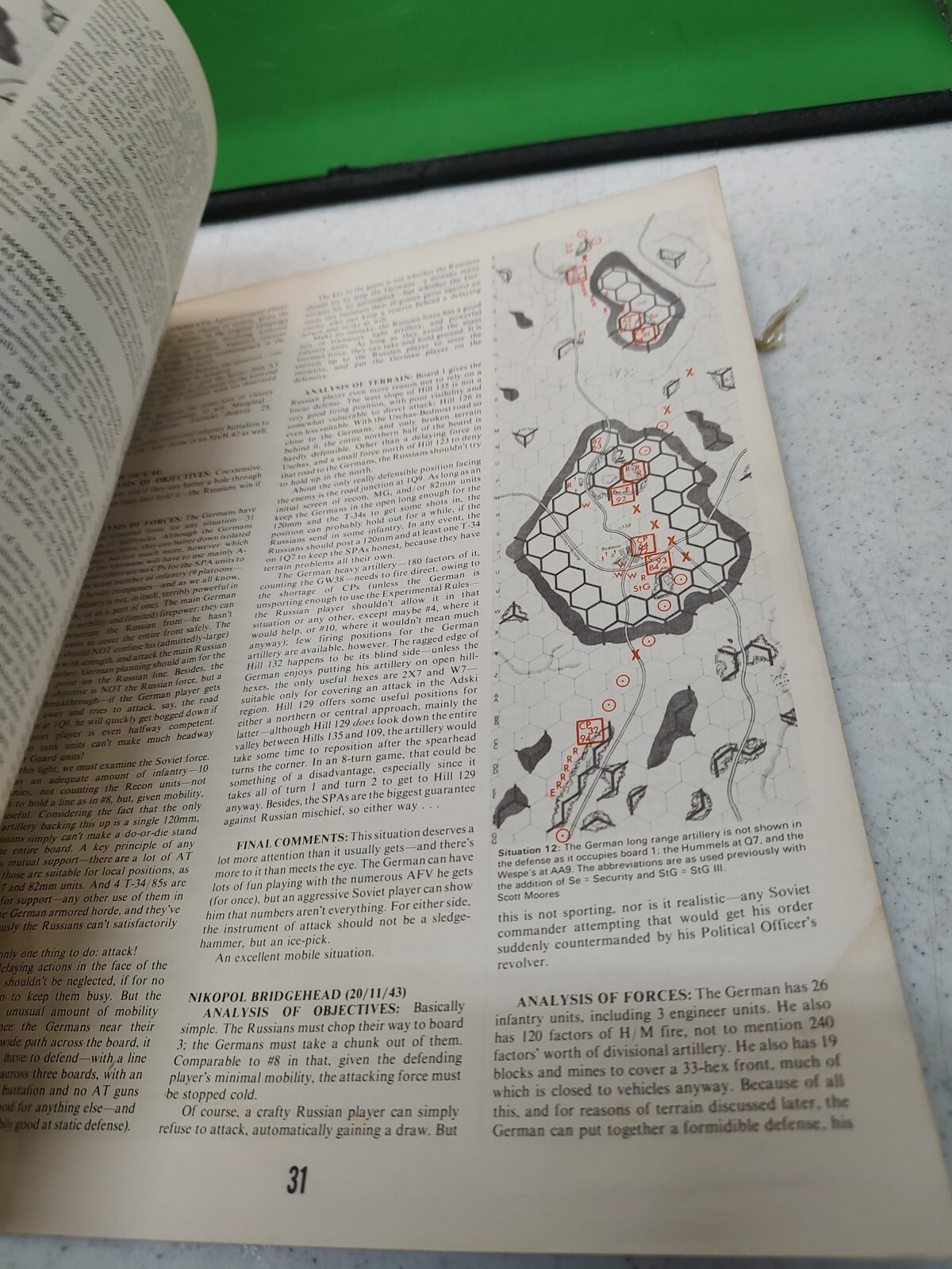 PANZERBLITZ War Board Game WARGAMER'S GUIDE TO PANZERBLITZ Avalon Hill ...