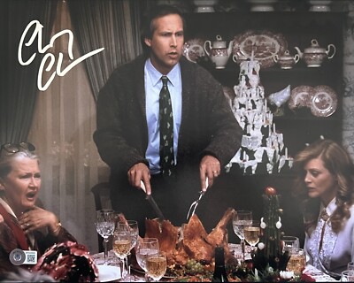 Chevy Chase Signed Autographed 11x14 Photo Beckett BAS Christmas ...