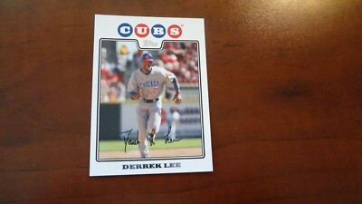 2008 TOPPS # 365 DERREK LEE BASEBALL CARD | eBay