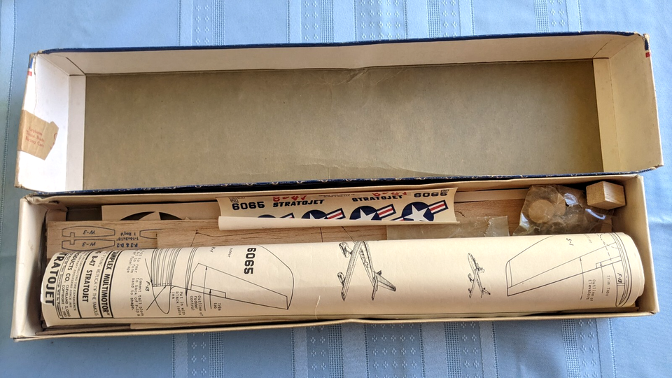 Cleveland BOEING B-47 STRATOJET Simplex Vintage Airplane Multimotor ...