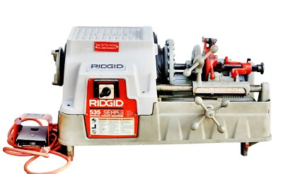 RIDGID 535 PIPE THREADING MACHINE 115V 36RPM 1/2"-2" Inch NPT /RIDGID ...