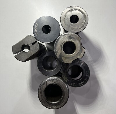 CNC Lathe Tool Holder Bushing Collet Sleeves Set of 7 Made in USA High ...