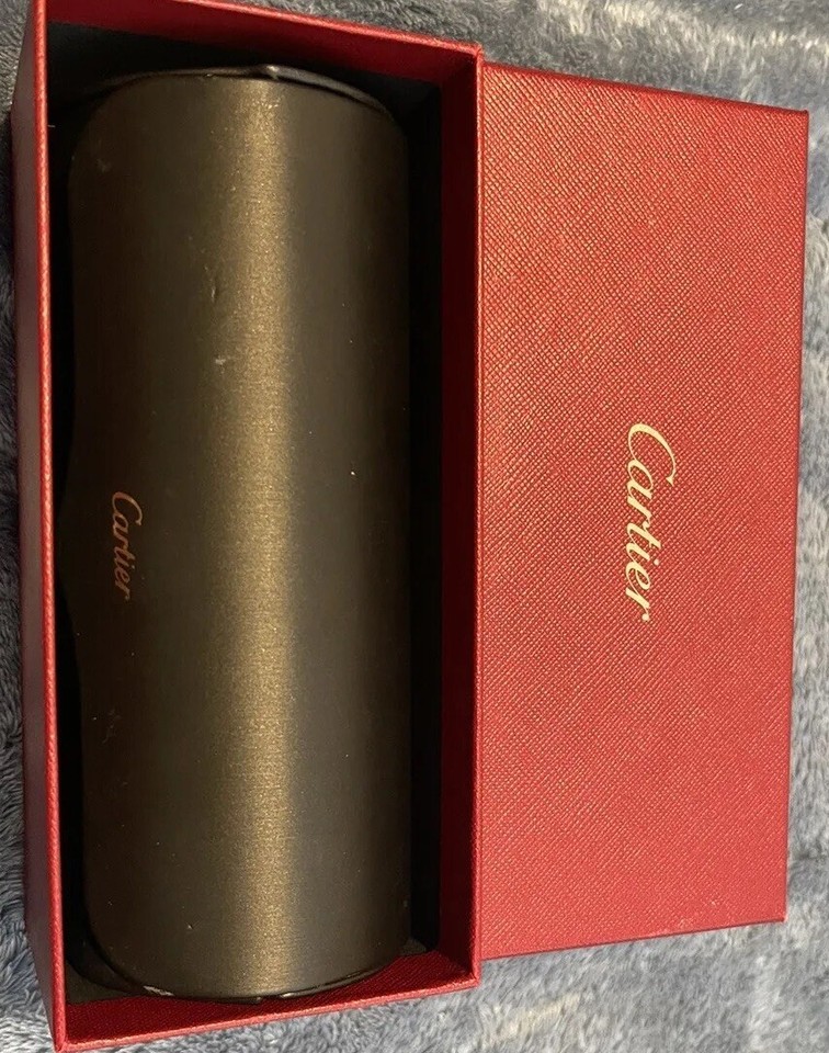 Authentic Cartier Buffalo Horn Glasses Buffs C-decor | eBay