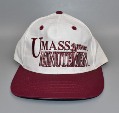 UMass Minutemen Logo 7 Vintage 90's Snapback Cap Hat - *Stained | eBay