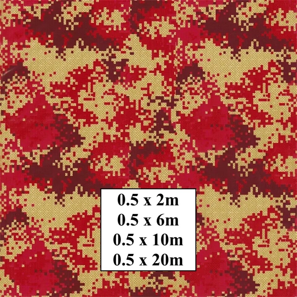 Hydrographic Water Transfer Film - Hydro Dipping Print Yellow & Red ...