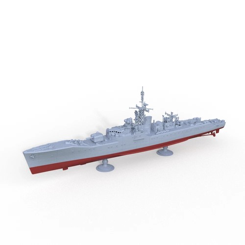 ALL SCALE SSMODEL Military Model Kit HMS Whitby Class Frigate Full Hull ...