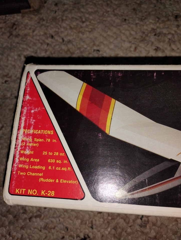 Bob Martin RC Models The Pussycat Glider/Sail Plane Airplane Kit ...