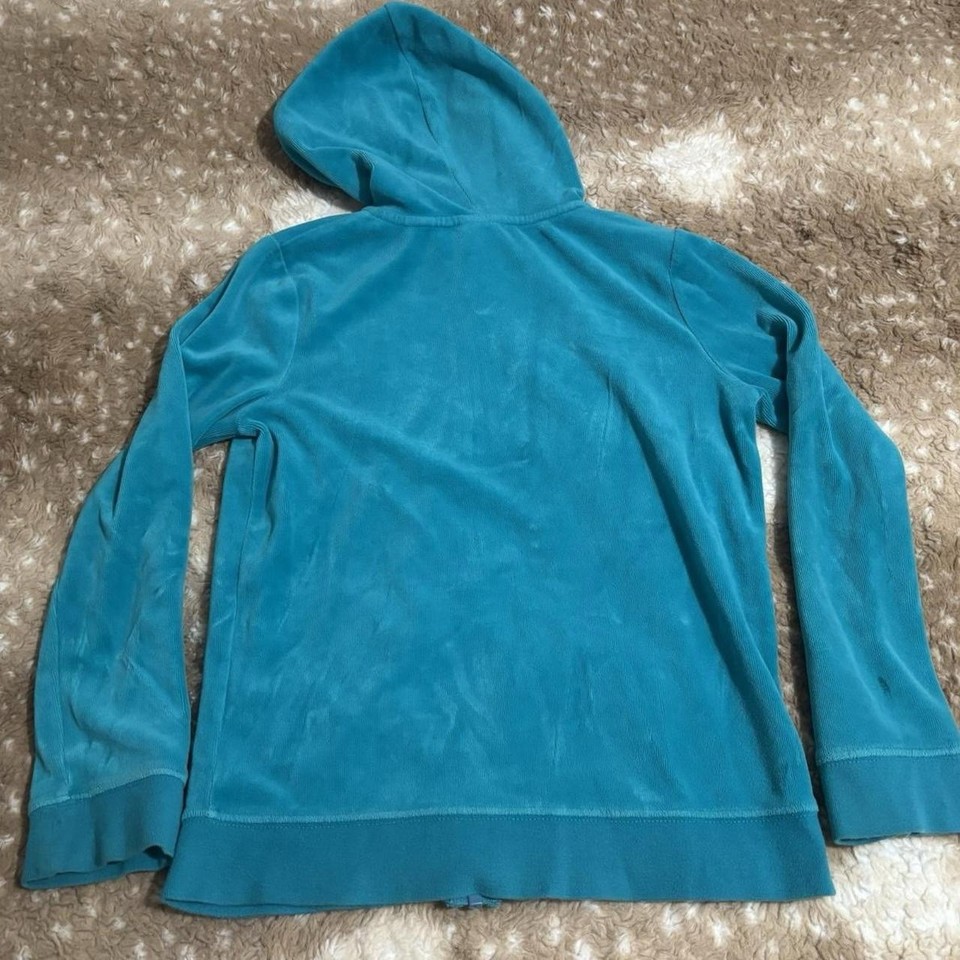 Vintage Y2K Mcbling Blue Circo Velour Star Sequin Zip Up Hoodie | eBay