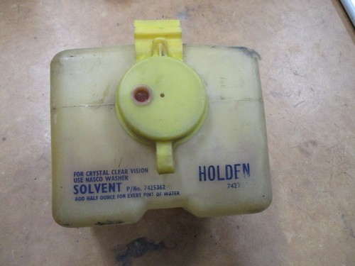 HOLDEN EJ EH WINDSCREEN WIPER WASHER BOTTLE RESERVOIR TANK PUMP PREMIER ...