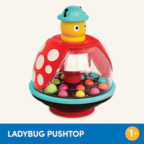 Ladybug Toy – Ball Popping Toy – Toy For Toddlers – 20 Small & Colorful ...