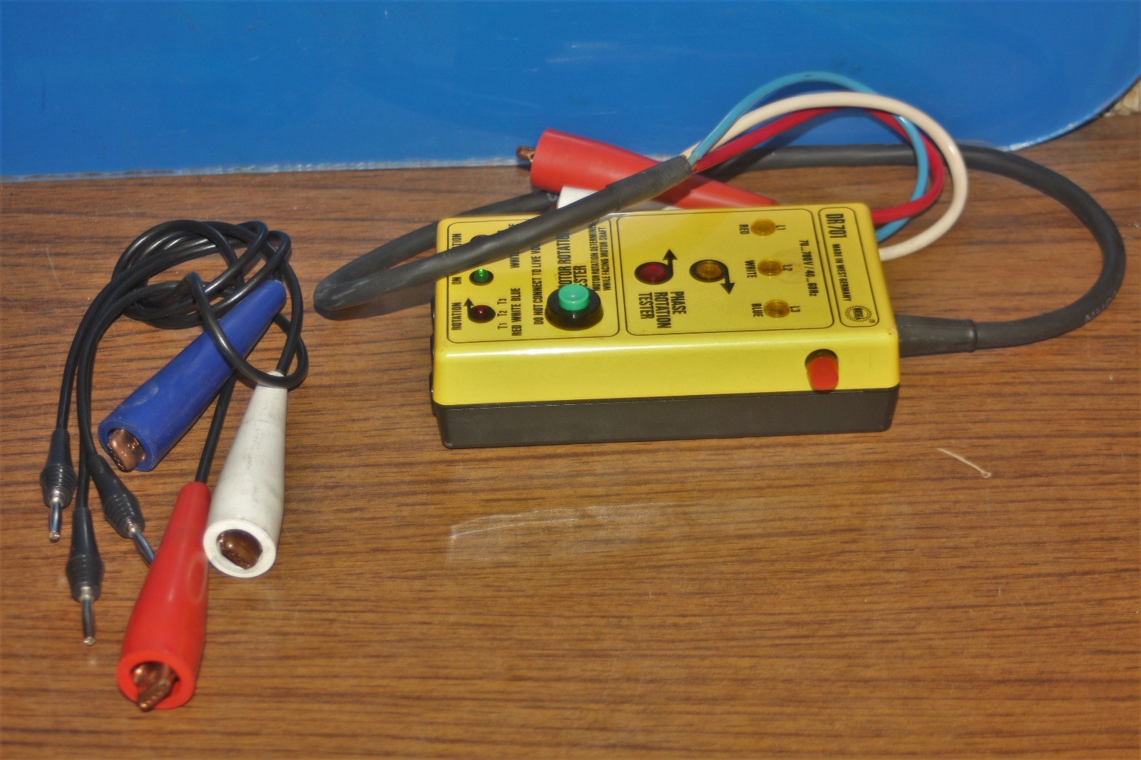 Greenlee Unitest PR701 Phase Motor Rotation Indicator Tester | eBay