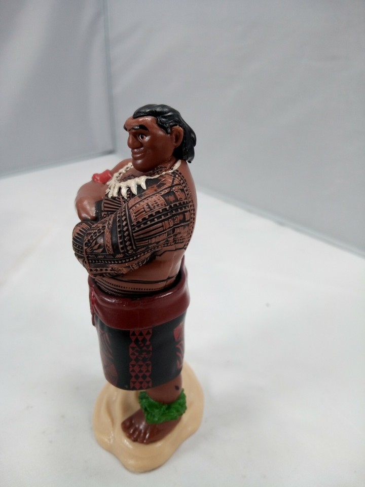 Disney Moana Father Chief Tui Vinyl 4” Figure PVC Cake Topper Toy | eBay