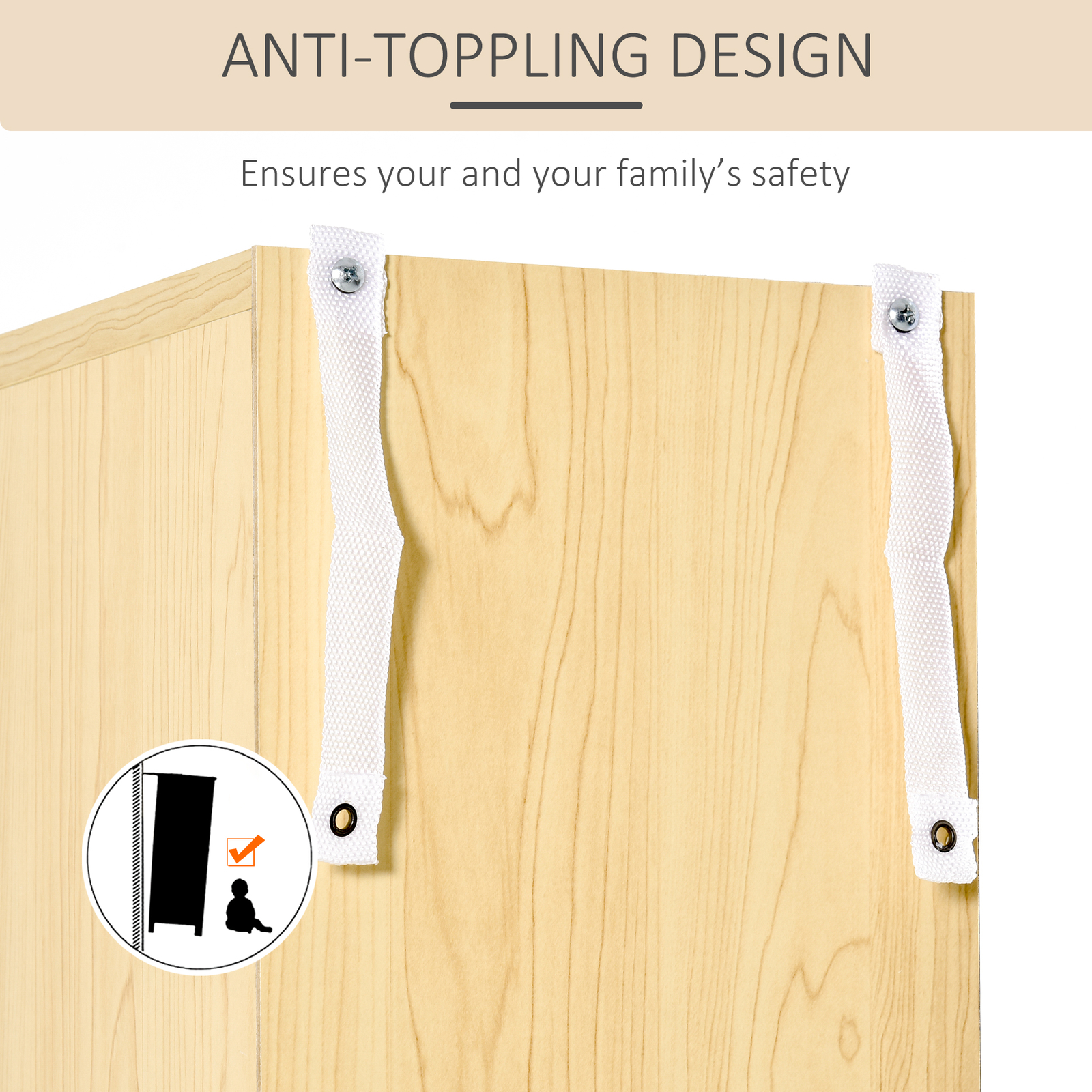 HOMCOM Media Storage Cabinet CD Shelf Organizer Tower Rack with 12 ...