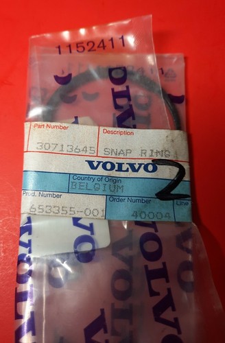 Genuine OEM VOLVO S60 MK2 Automatic Transmission Drive Shaft Snap Ring ...