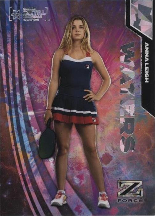 2024 Skybox Metal Universe Champions - Z-Force Anna Leigh Waters #Z-28 ...