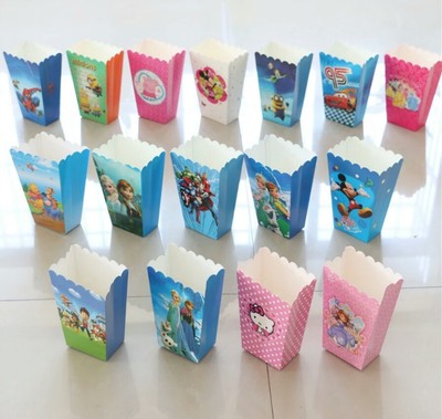 POPCORN BOXES LOLLY LOOT BOX KIDS PARTY SUPPLIES PARTY FAVOURS MOVIE ...