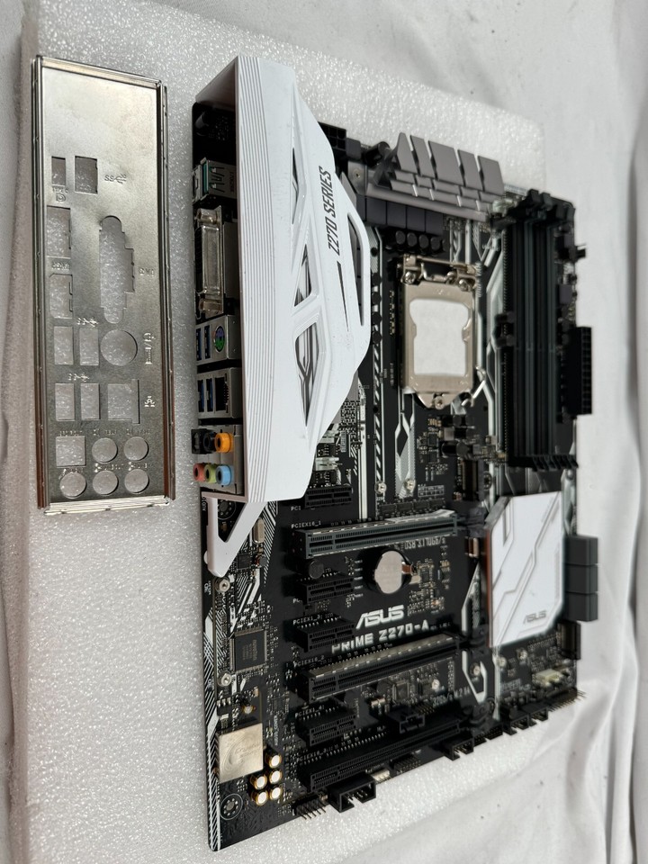 Asus Prime Z270-A Gaming PC LGA 1151 DDR4 Motherboard - White; Tested ...