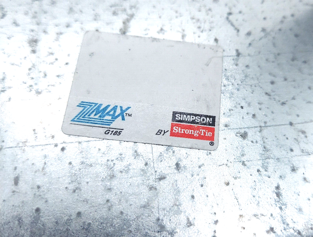 Simpson Strong-tie 6x10 Joist Hanger HUC610 Unit Each Contains 25 per ...