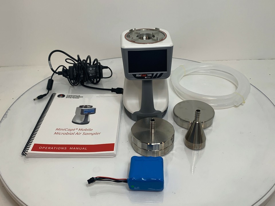 MiniCapt Mobile Microbial Air Sampler 50M | eBay