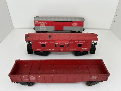 Lionel Pacemaker NYC Freight Service 6464125 Box Car 6462 & 6517 BLT ...