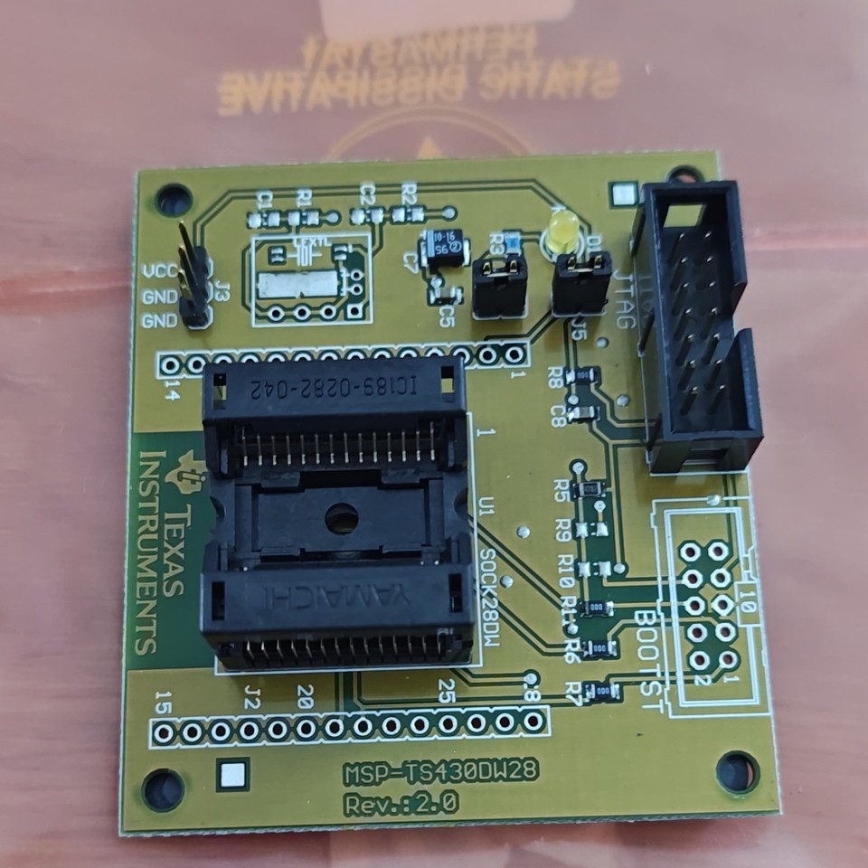 Texas Instruments MSP-TS430DW28 MSP430 Core Development Board JTAG ...