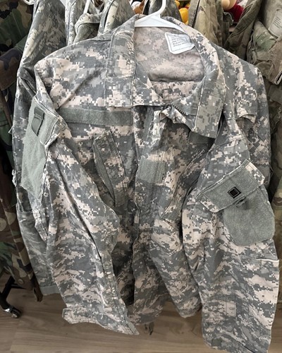 US Army ACU Jacket Large/Regular Combat Uniform Coat Military FLAME ...