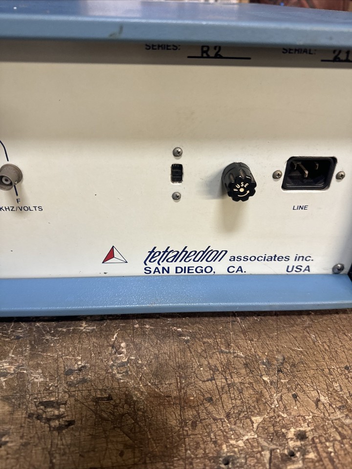 Audrey Automatic Dielectrometer Model 204 Tetrahedron Associates Inc #1 ...