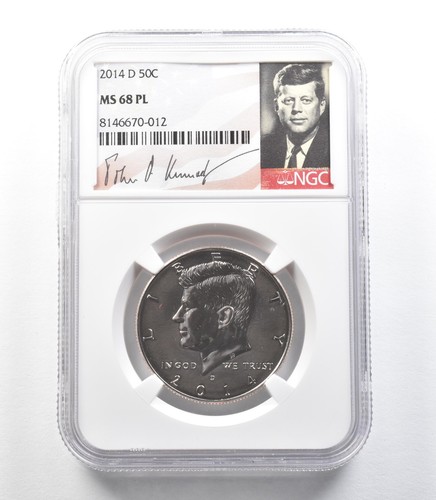 2014-D Kennedy Half Dollar MS68 PL NGC *0156 | eBay