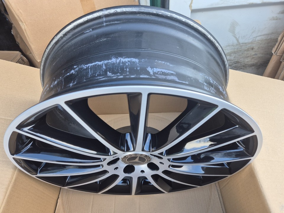 MERCEDES E CLASS TURBINE AMG 20” 8j FRONT ALLOY WHEEL W213 A2134012200 ...