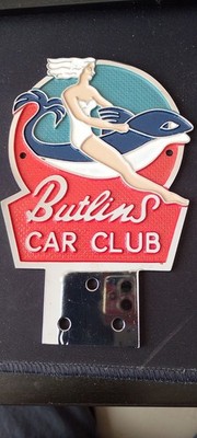 VINTAGE 1960s BUTLINS CAR CLUB MOTOR BADGE. | eBay UK