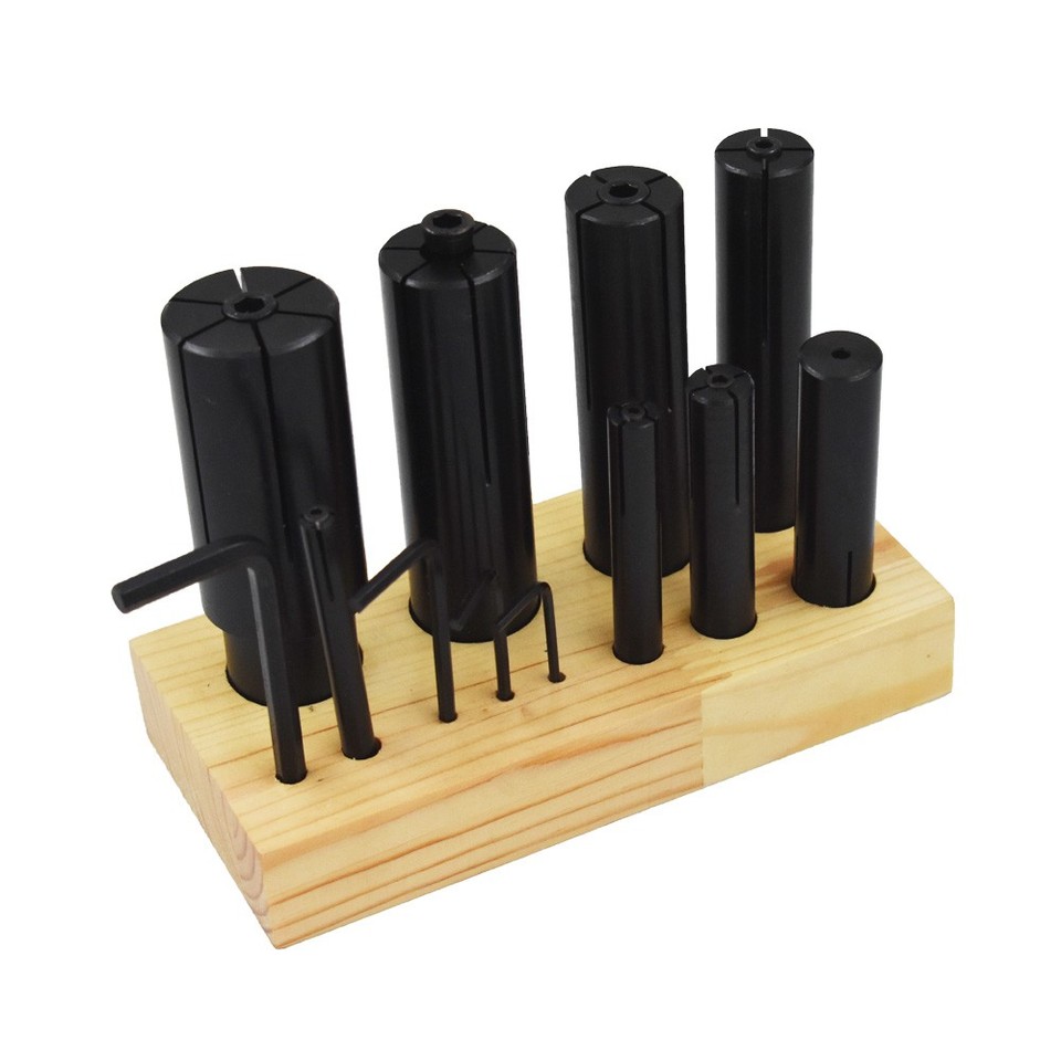 Expanding Arbors Set Mandrels 8 Pack 1/4" To 1-1/4" Lathe Milling | eBay