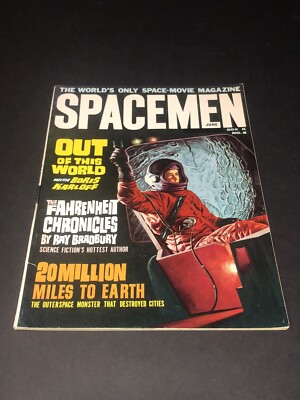 Spacemen Magazine #8 June 1964 Warren | eBay