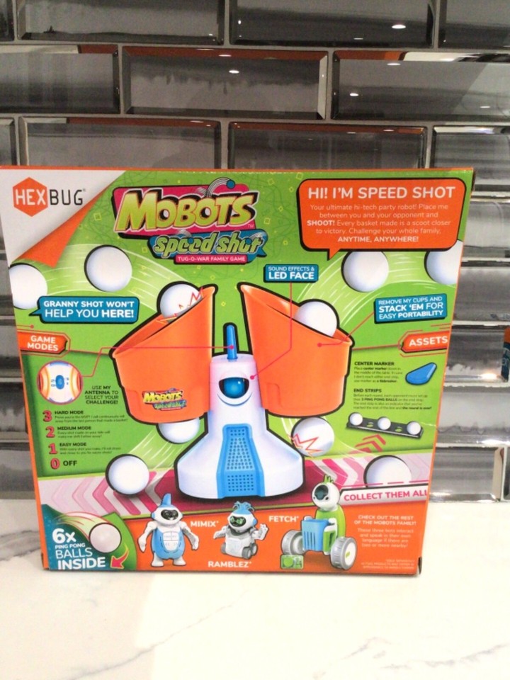 HEXBUG Mobots Speed Shot, Robot Tossing Game, Electronic Indoor ...