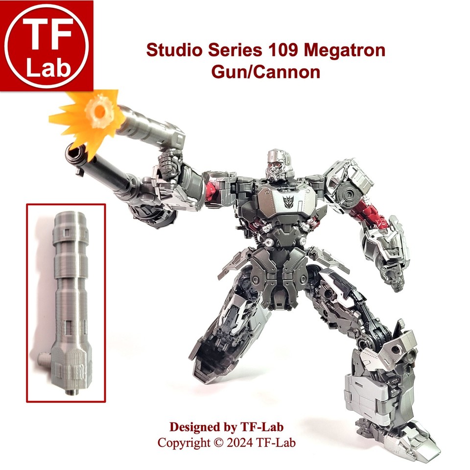 Studio Series SS 109 Megatron Cannon + Sword Upgrade Kit Transformers ...