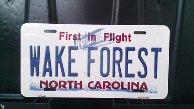 Wake Forest North Carolina Metal Sign | eBay