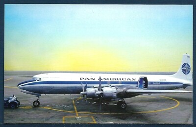 PAN AM AIRWAYS Douglas DC-7 CP Four Engine Propeller Airliner | eBay
