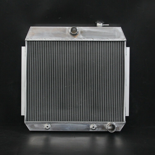 Aluminum Radiator Fit Chevrolet Bel Air Corvette One-Fifty 55-57 V8 ...