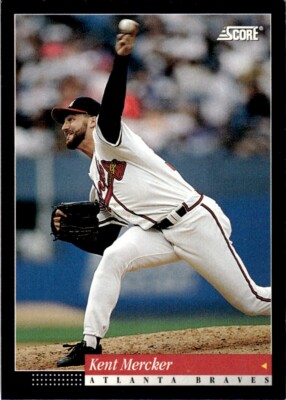 1994 Score Baseball Card Kent Mercker Atlanta Braves #126 | eBay