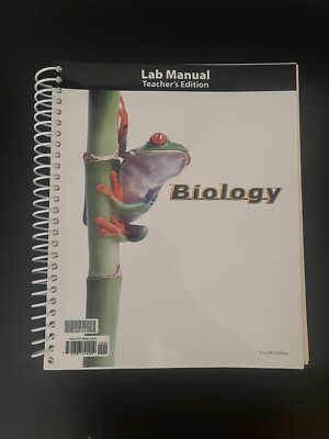 BJU Press Biology Lab Manual Teacher's Edition Fourth Edition - 10th ...