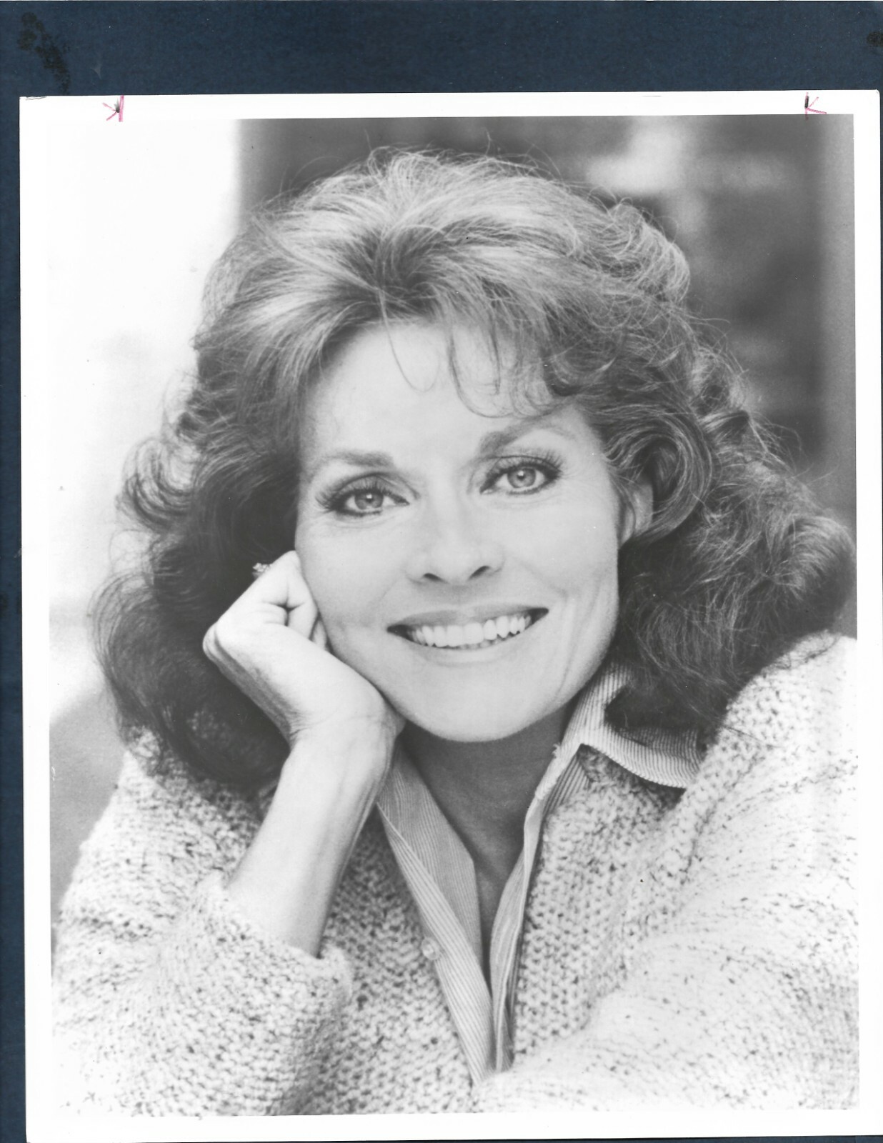 LEE MERIWETHER STYLISH SMILE POSE PORTRAIT 1984 ORIG VINTAGE PHOTO 289 ...
