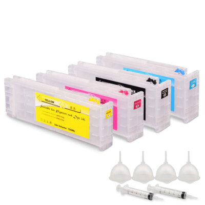 Ink Cartridge 700ml S30670 S50670 For Epson SC S30670 Refillable Ink ...